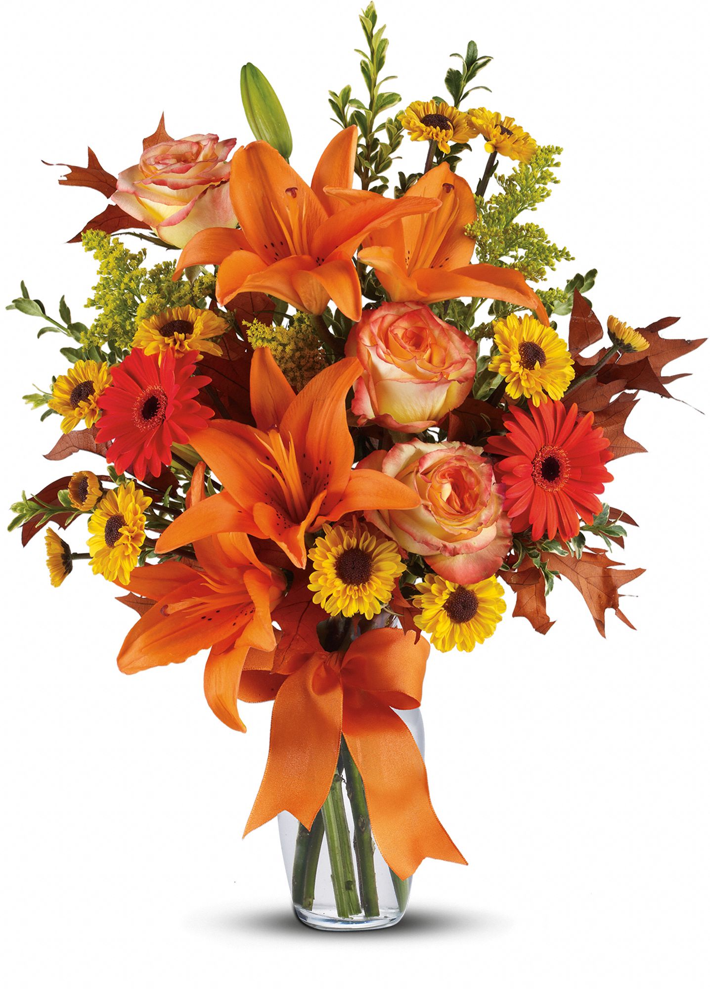 Burst of Autumn Bouquet Teleflora | I Love Growing Flowers