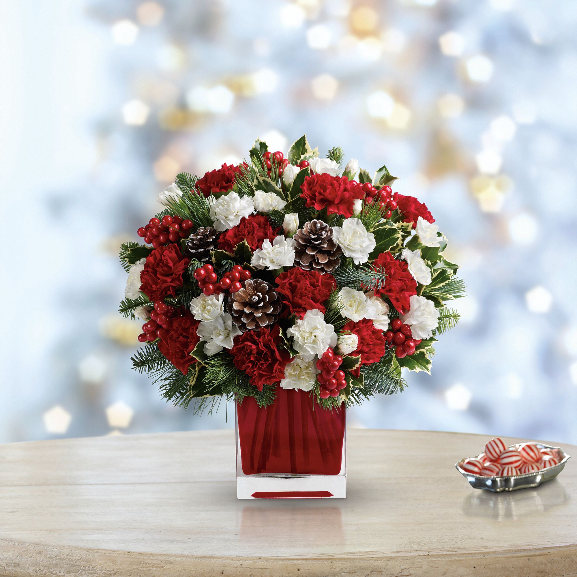 Make Merry by Teleflora Flower Arrangement - Teleflora